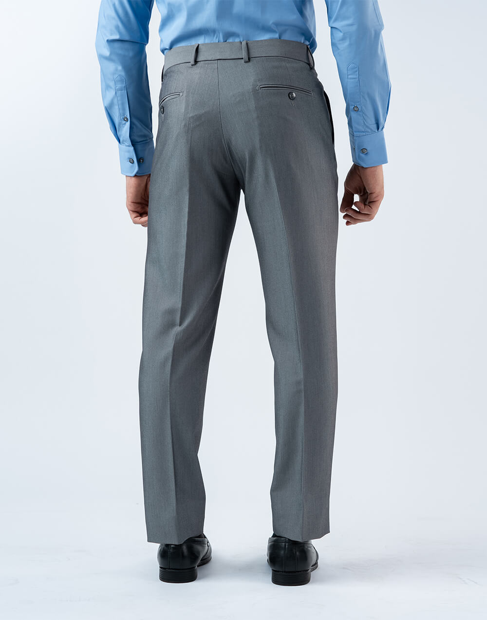 Buy Vantage Blue 4 way Stretch Ash Formal Wear Trouser Online in Sri ...